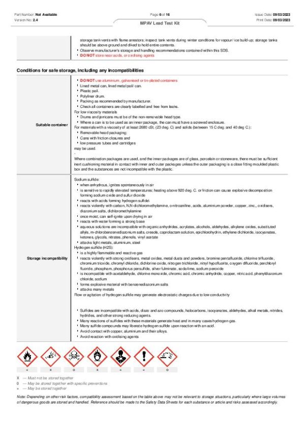 Lead Paint Test Kit – Satefy Information – Master Painters Association ...